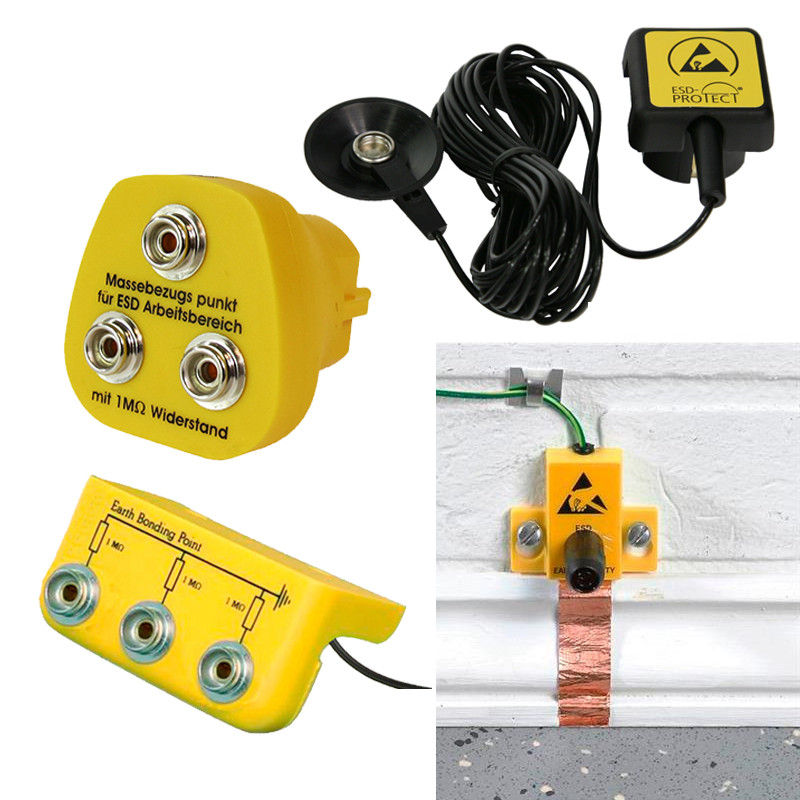 ESD-grounding systems
