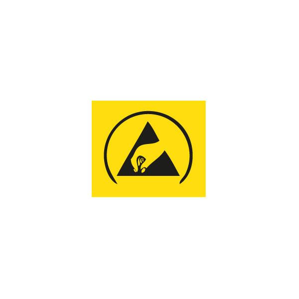 ESD-symbol warning sticker